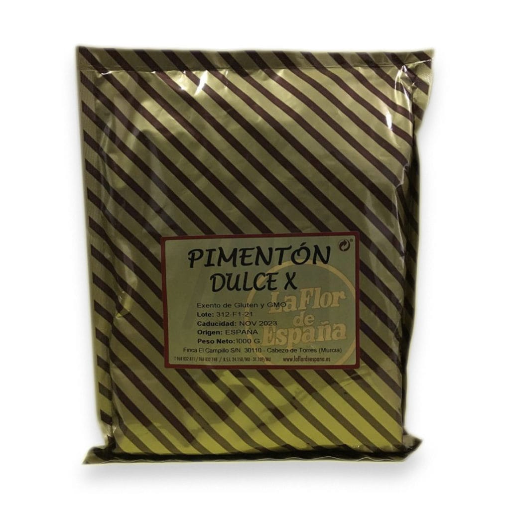 Pimentón Dulce España 1 Kg - La Flor de España