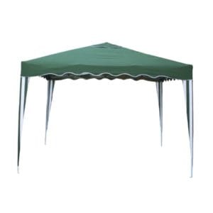 Carpa 3x3 m Verde con Faldón | Ricardo Terán