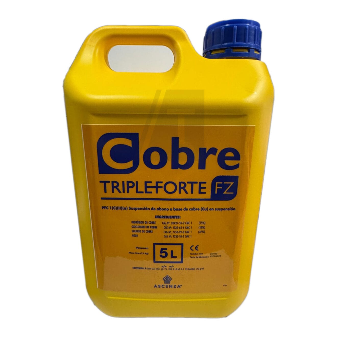 COBRE TRIPLE FORTE FZ 5 L. Ricardo Terán S.L.
